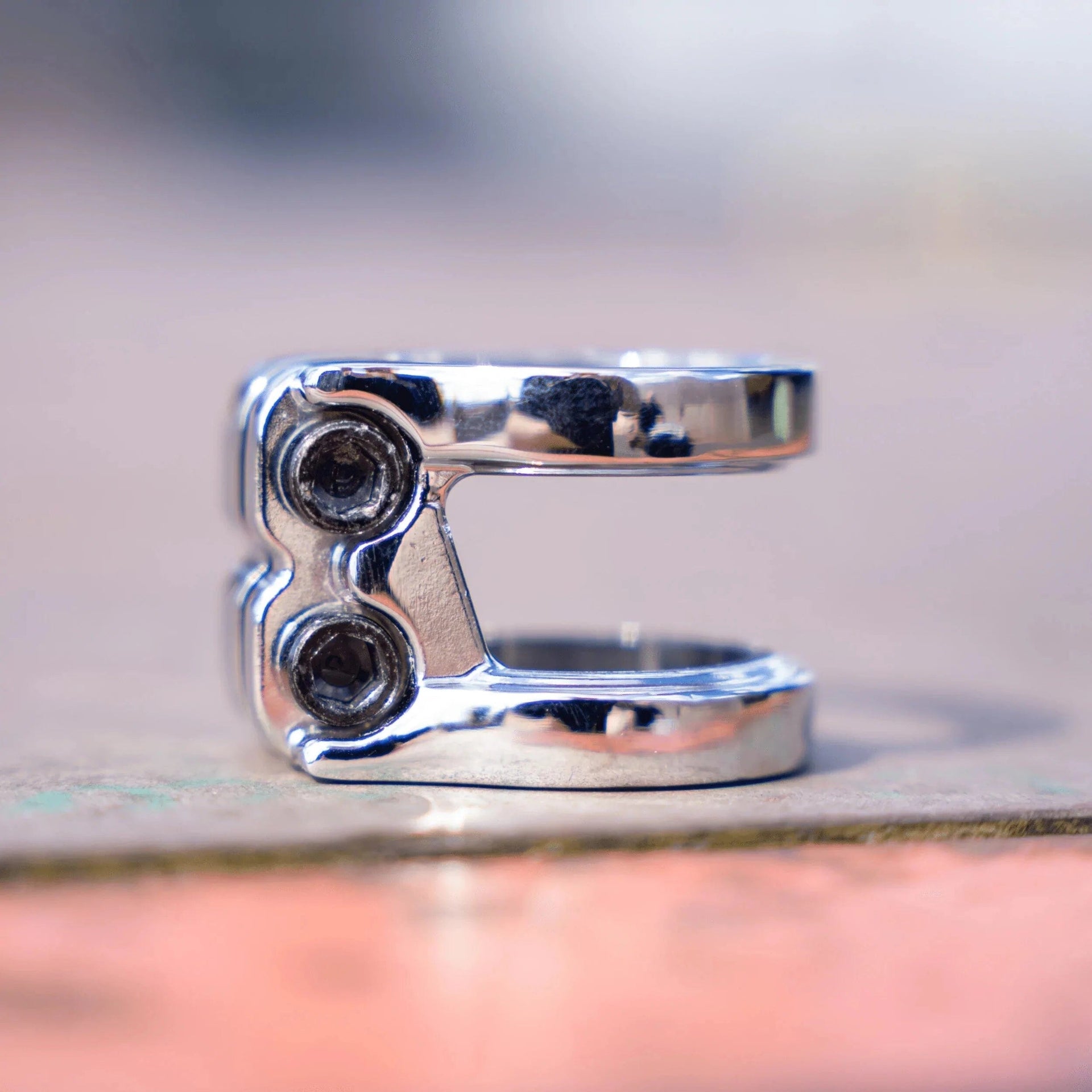 CORE Venom Stunt Scooter Clamp – Chrome – Rampworx Shop